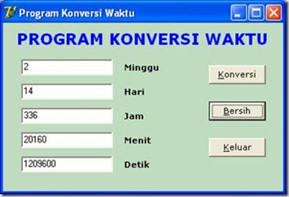 Program Konversi Suhu Delphi